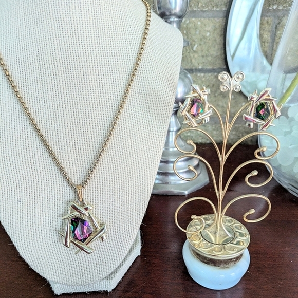 Sarah Coventry | Jewelry | Vintage96 Sarah Coventry Aurora Borealis ...